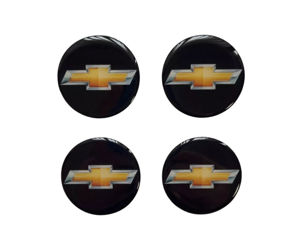 Large Simulator Chevrolet Simulators Center Wheel Cap Self-Adhesive Em ...
