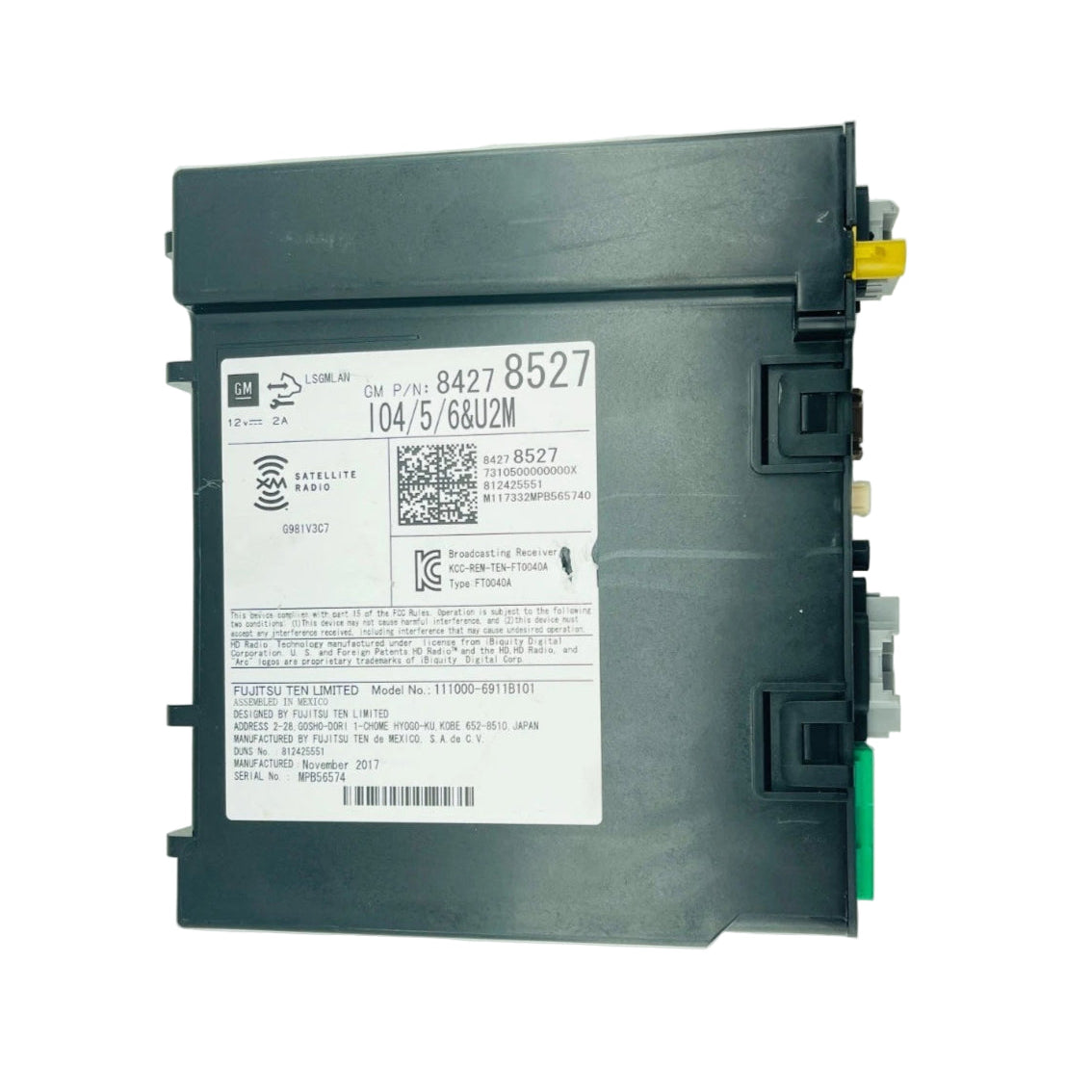 2017 2018 2019 GMC Sierra Denali Tahoe Yukon Audio Equipment Radio Rec ...