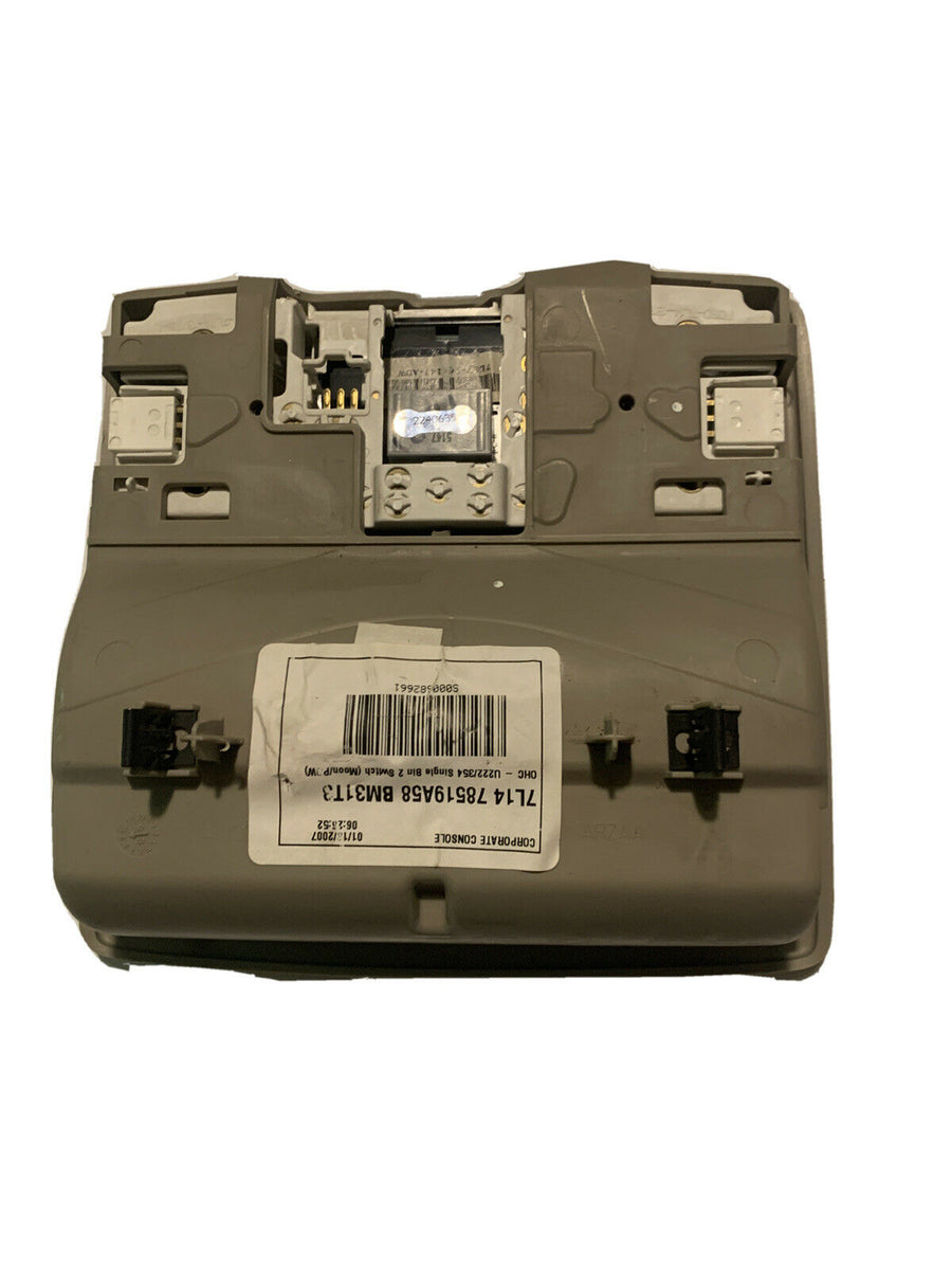 2007 - 2014 Ford Expedition Overhead Console with Sunroof Map Lights S ...